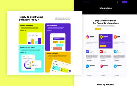 Sasstech SaaS HTML5 Responsive Website Template