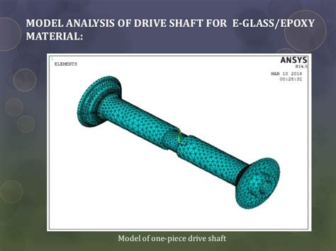 design and finite element analysis for static and dynamic behavior of…