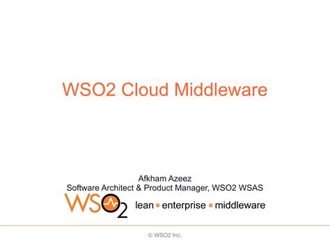 wso2 cloud middleware pdf cloud computing internet