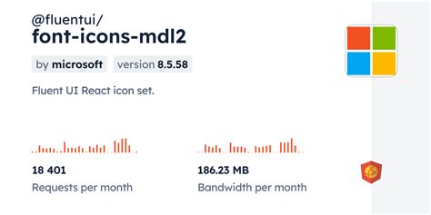 fluentui font icons mdl2 cdn by jsdelivr a cdn for npm and github