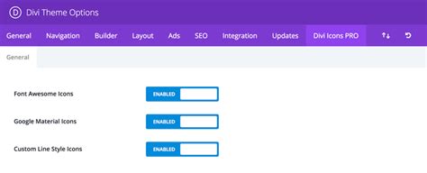 Divi Icons Documentation B3 Multimedia Solutions