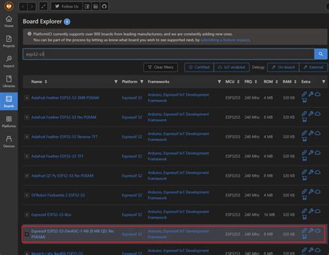 Vs Code Platformio配置esp32 S3 N16r8（8mb Psram 16mb Flash）工程 沐风的博客