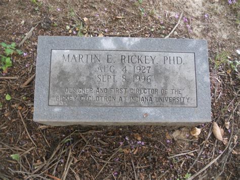 Dr Martin Eugene Rickey 1927 1996 Find A Grave Memorial