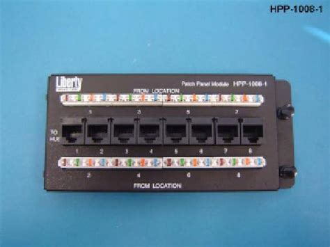 Patch Panel Module Em Hpp 1008 1 Stovers Liquidation