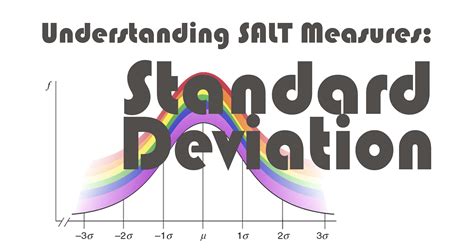 Understanding Salt Measures Standard Deviation Understanding Salt Measures Standard Deviation