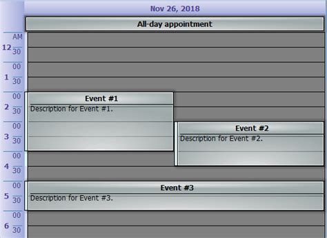 Samples MindFusion Scheduling For Java