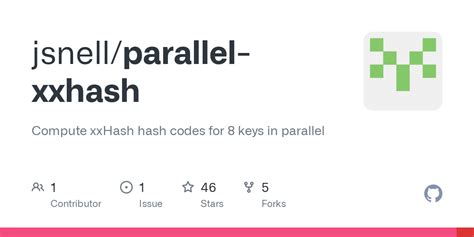 GitHub Jsnell Parallel Xxhash Compute XxHash Hash Codes For 8 Keys In Parallel