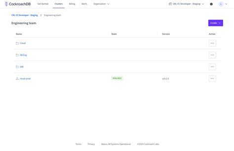 Cockroach Labs 📁 Folders Now In The Cockroachdb Cloud