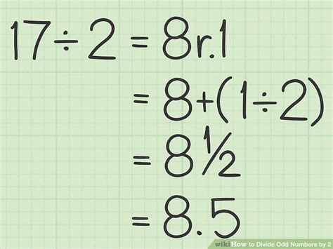 3 Ways To Divide Odd Numbers By 2 WikiHow