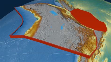 Altiplano Tectonic Plate Relief Stock Footage Video Of Planet Ocean 247386996