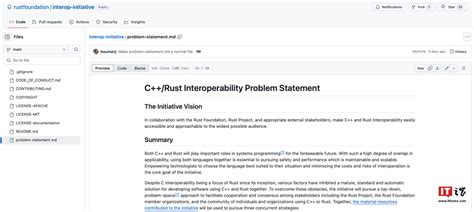 rust 基金会宣布 c 和 rust 互操作性方面进展