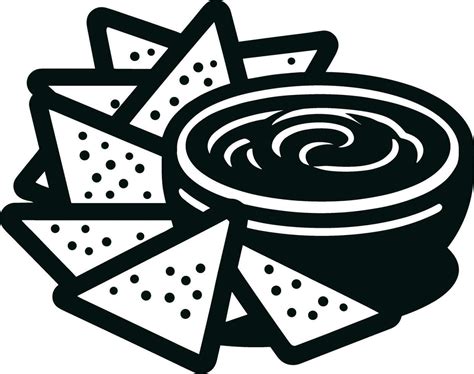 Chips And Salsa 36444087 Vector Art At Vecteezy