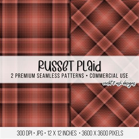 Tartan Seamless File Repeat Pattern Scrapbook Paper Plaid Pattern Buffalo Check Pattern