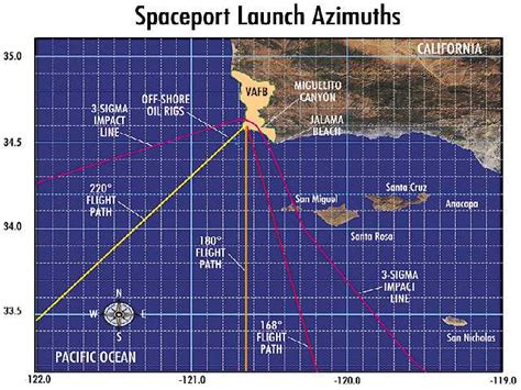 Vandenberg Launch Pads Map Vandenberg Space Launch Complex 8 Map Pjinzl