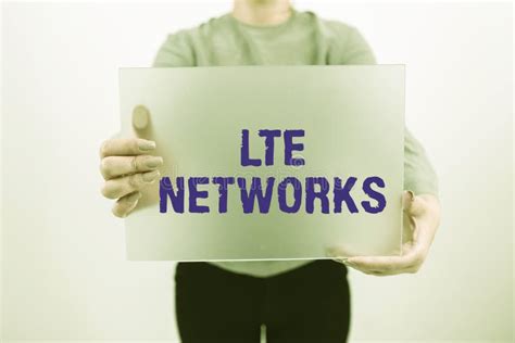 Conceptual Display Lte Networks Concept Meaning Fastest Network