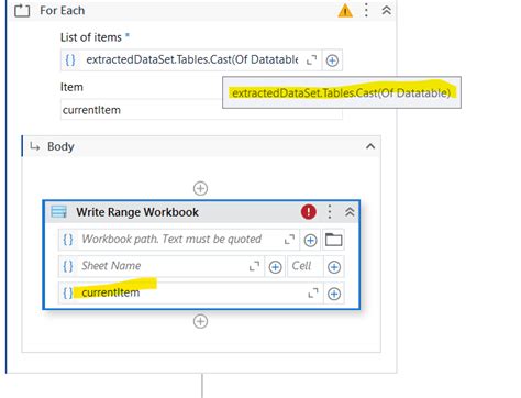 Write Dataset To Excel With Table Mixed With Field Studio UiPath Community Forum
