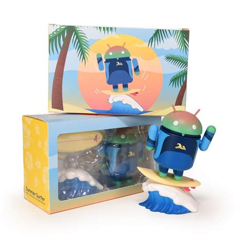 Dead Zebra Makes A Splash With Some Tubular New Android Bugdroid Figurines For Summer