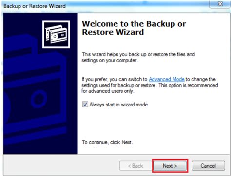 Restore A Windows Backup File Step By Step Guide