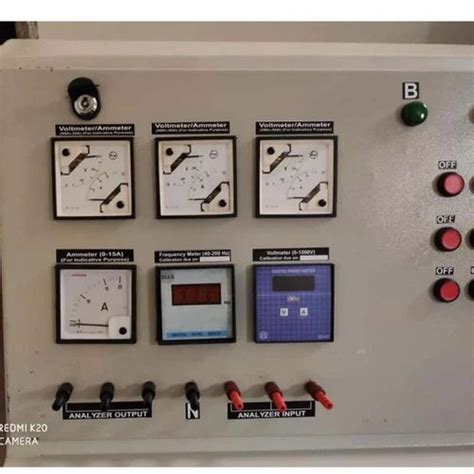 Mild Steel 0 5 Hp Digital Transformer Testing Panel Bench For Industrial Model Name Number
