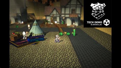 Hd 2d Art Style In Unity Tech Demo By Javier Mollá García Full Video
