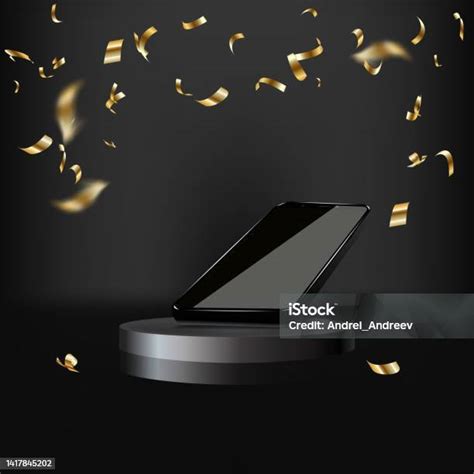 다른 아이소메트릭 관점에서 빈 화면이있는 휴대 전화 모형 벡터 일러스트 레이 션 더미에 대한 스톡 벡터 아트 및 기타 이미지 더미 색종이 조각 Bonus March