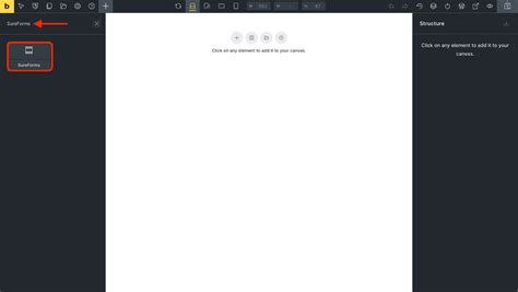 displaying forms on a wordpress page post using bricks builder sureforms