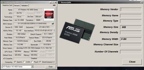 [gpu z test build] memory module vendor detection techpowerup forums