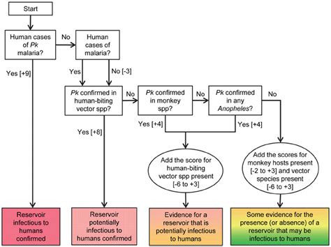 this schematic outlines the system used to assign an evidence score to