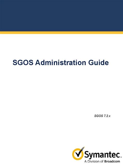 sgos 72 admin guide pdf pdf proxy server hypertext transfer protocol