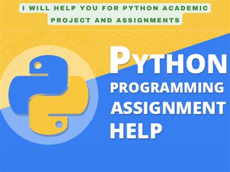 Help For Python Projects And Assignments Upwork