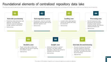 Data Lake Implementation Foundational Elements Of Centralized Repository Data Lake Demonstration PDF