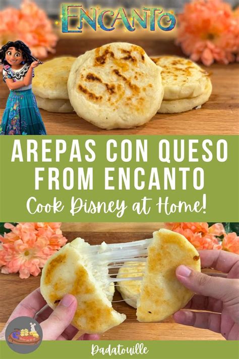 Arepas Con Queso From Encanto Cooking Disney Youtube Tv Food
