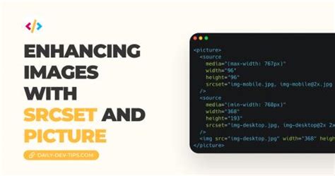 enhancing images with srcset and picture quick博客