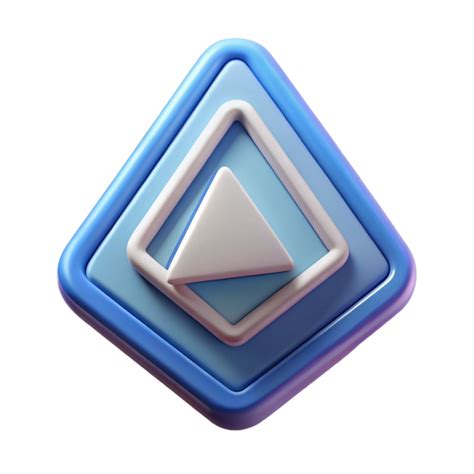 Hypnotic Celebrated Triangular Badge With A Symmetrical Geometric Pattern Flat Color Clean