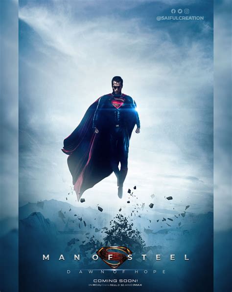 Man Of Steel Filmposter 2024