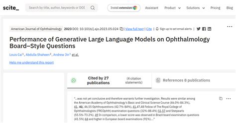 Performance Of Generative Large Language Models On Ophthalmology Boardstyle Questions