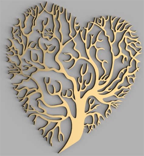 Laser Cut Tree Vector Wall Decor Tree Vector Free Free Vector