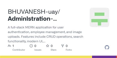 Github Bhuvanesh Uayadministration Dashboard A Full Stack Mern