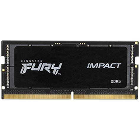 16gb Ram Kingston Fury Impact So Dimm Ddr5 Cl38 4800mhz Raiontech