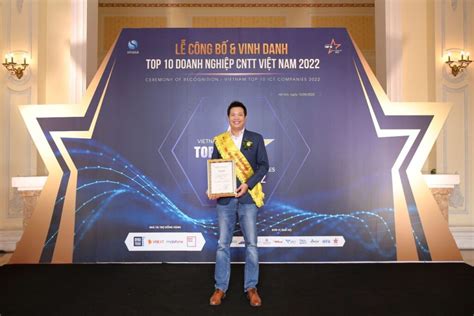 DIGI TEXX Việt Nam Được Vinh Danh Trong Top Công Ty CNTT TT Hàng Đầu Việt Nam DIGI TEXX
