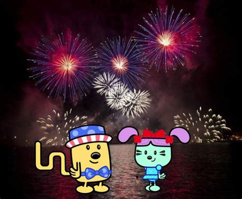 Wubbzy And Daizy Checking Out Fireworks Together By Kalebmay14 On