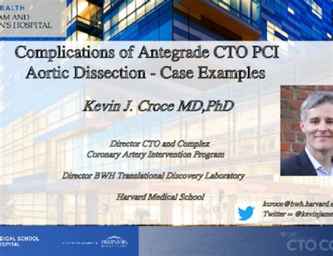 Complications Of Antegrade Cto Pci Aortic Dissection Case Examples