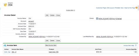 How To Sync Invoices From Sap Business One To Salesforce
