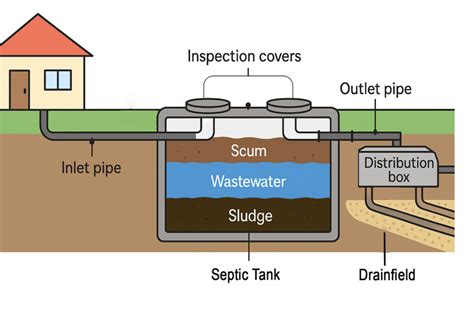 How Septic Systems Work Septic System Diagram Explained