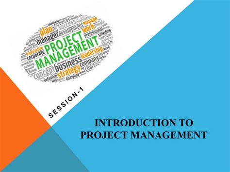 Session 1 Project Managementpptx