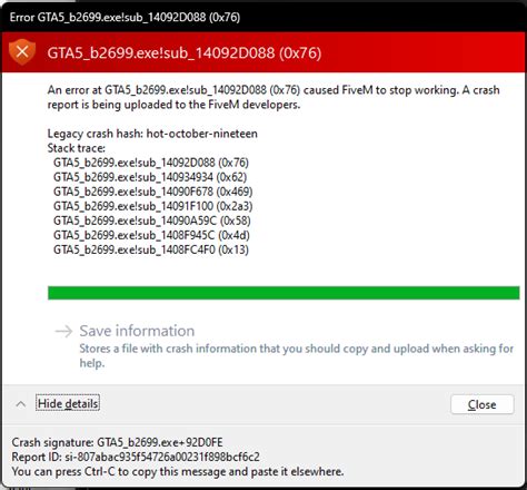 Fivem Keeps Crashing Fivem Client Support Cfx Re Community