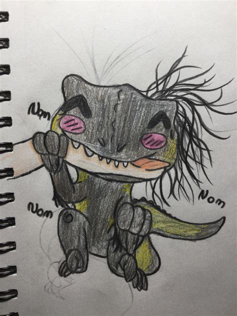Cute Indoraptor By Megamiko On Deviantart