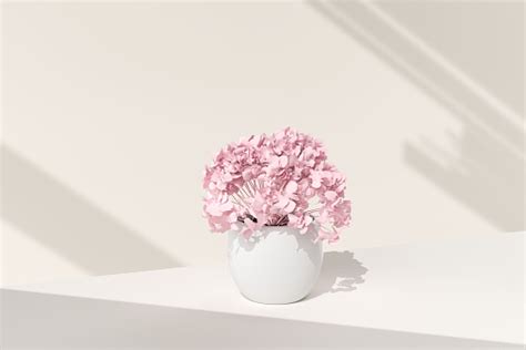 흰색 배경에 나무 냄비 최소한의 개념 아이디어 크리에이티브 3d 렌더 0명에 대한 스톡 사진 및 기타 이미지 0명 가구 개념 Istock