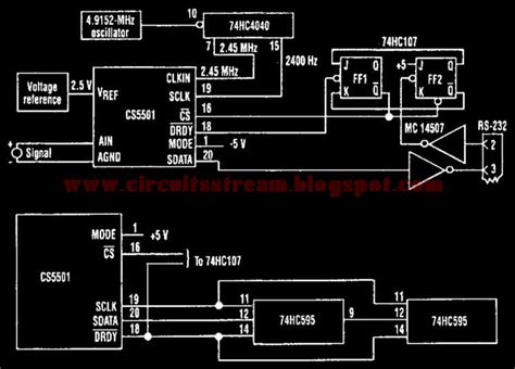 Analog To Digital Converter Circuit Diagram Digital Free Elec