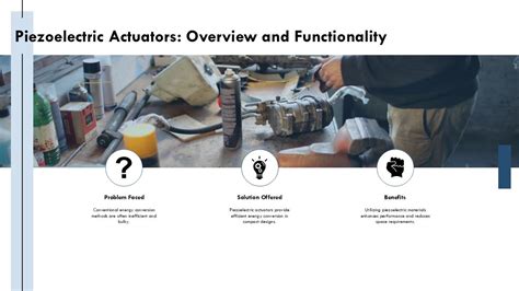 Piezoelectric Actuators Overview And Functionality Ppt Sample St Ai Ss Ppt Template